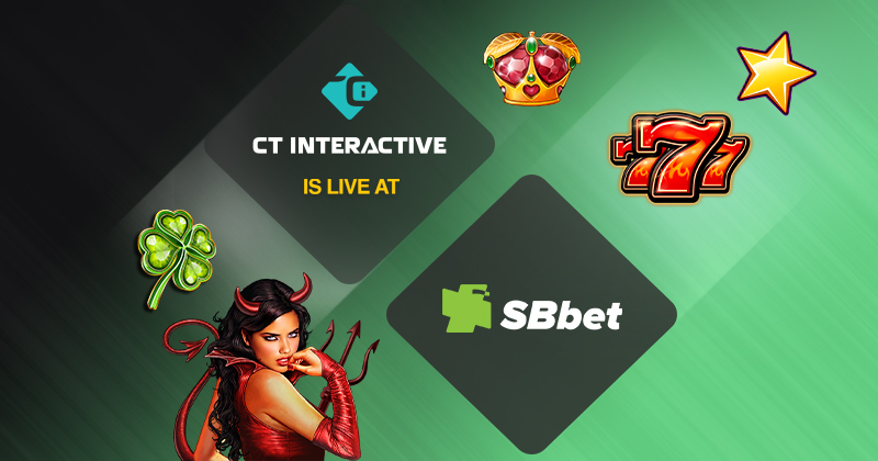 CT Interactive’s content is live with SBbet ️Gambling News — CT Interactive ️ Find out more on ...