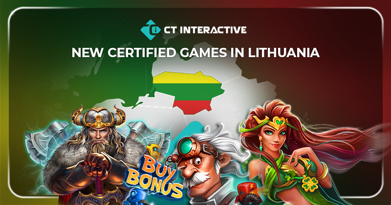 CT Interactive expands presence in Lithuania with new game certifications » CT Interactive
